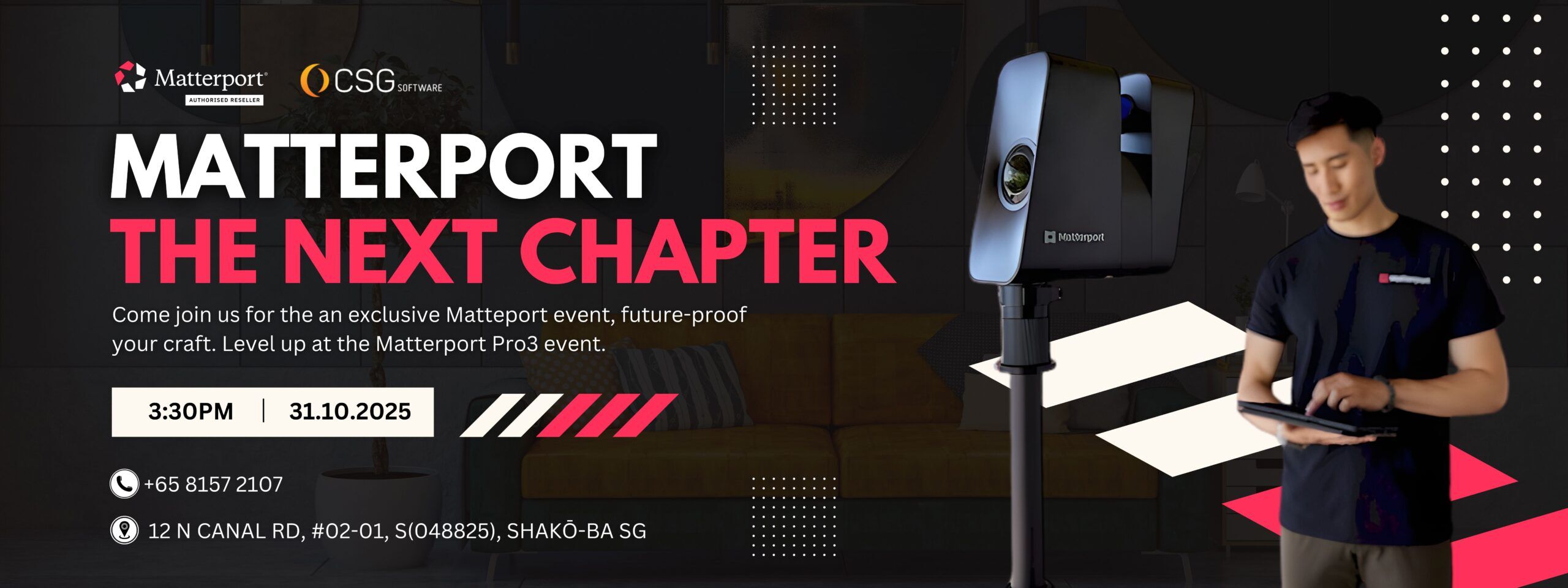 Matterport Event - 31st Oct - CSG Software